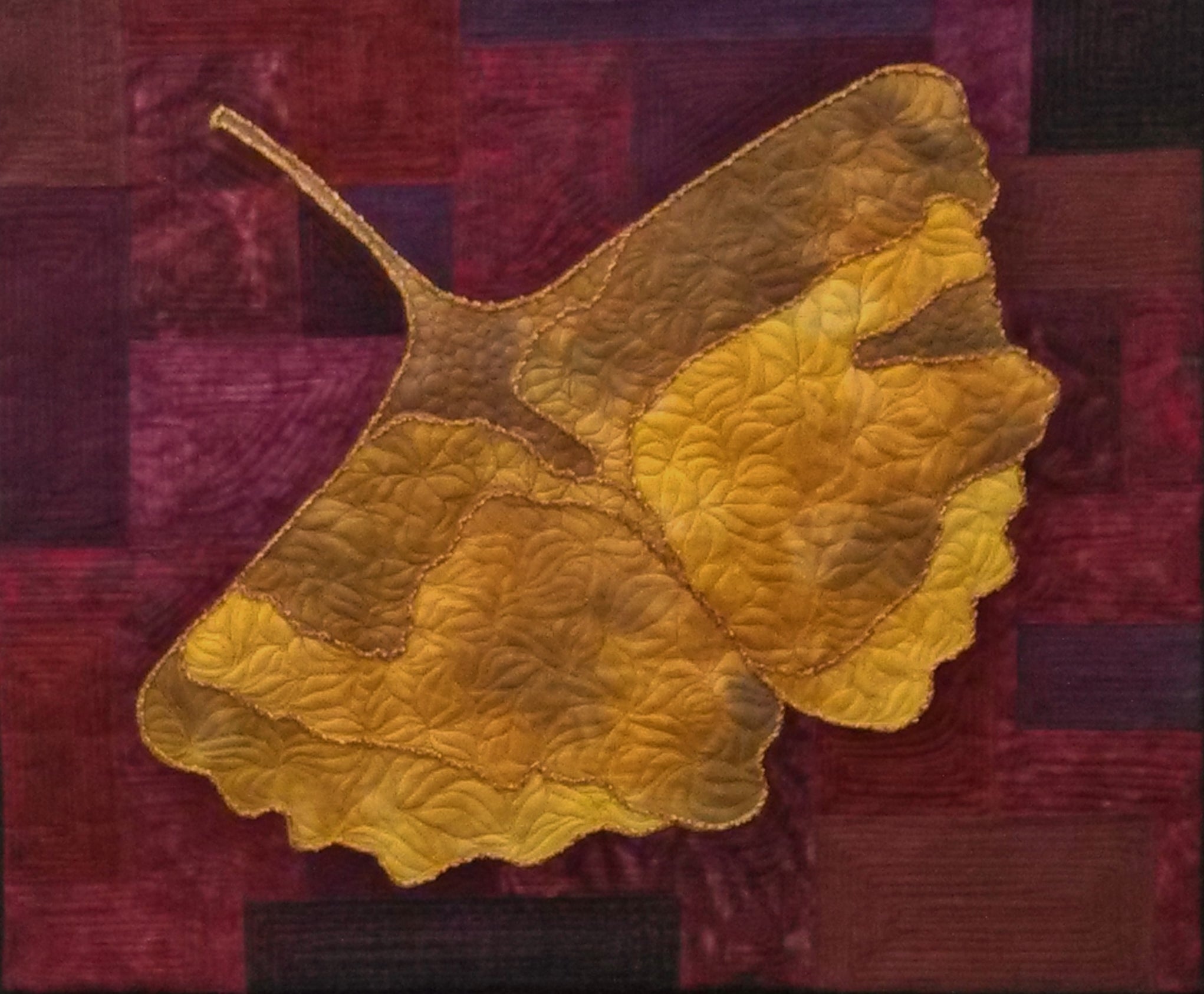 Ginkgo 2 Quilt Pattern | Ilene Bartos Designs