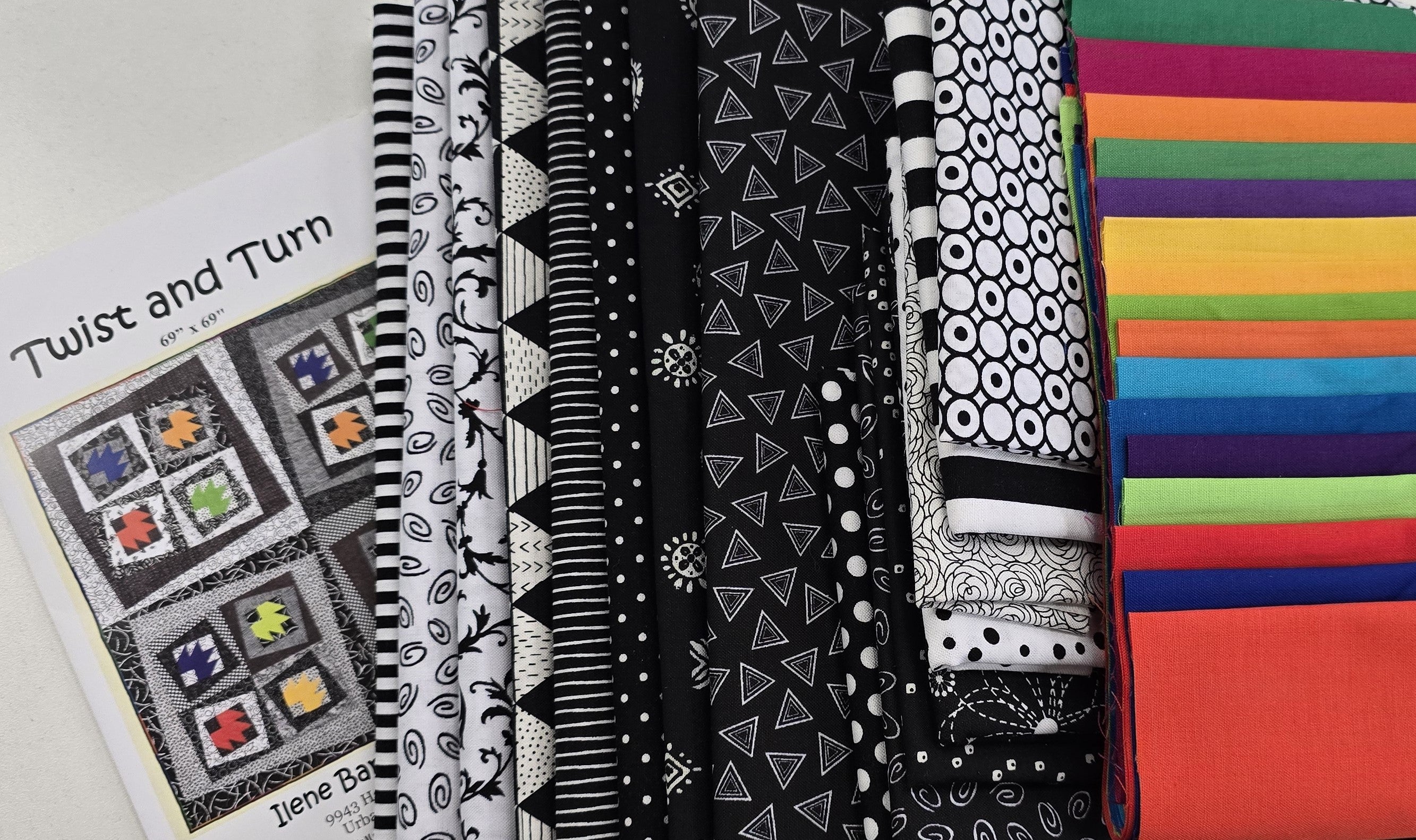 Twist and Turn Quilt Kit | Ilene Bartos Designs